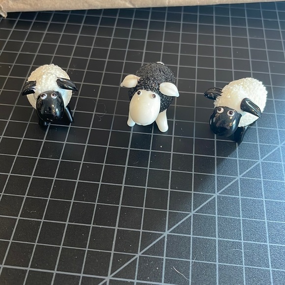 Pier 1 | Accents | Three Small Glass Sheep | Poshmark